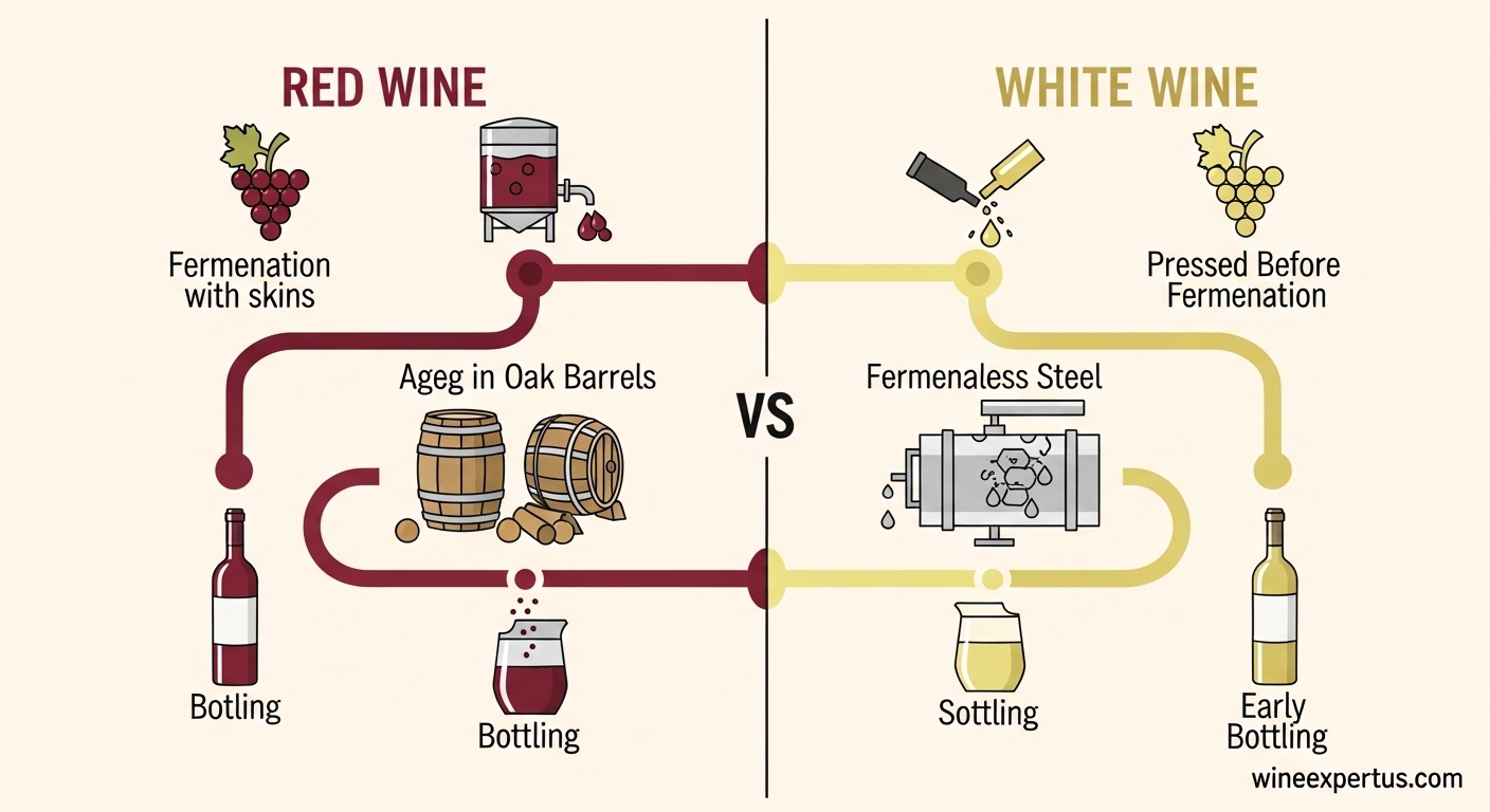 Red Wine vs White Wine: Beginner's Guide to Key Differences | WineExpertus.com